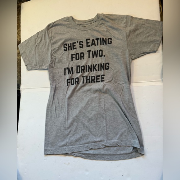 Ann Arbor | Shirts | Mens T Shirt Shes Eating For Two Im Drinking For ...